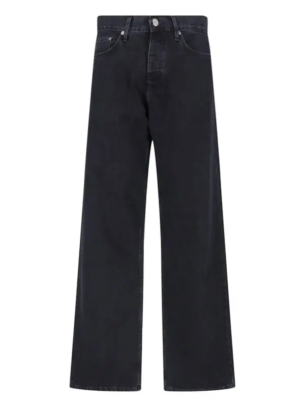 SUNFLOWER Wide-leg Jeans - Black