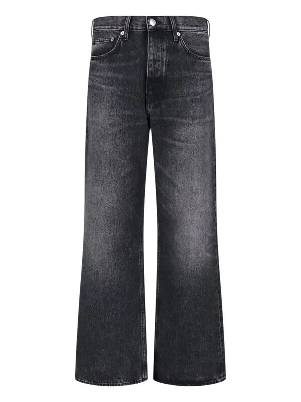 SUNFLOWER Wide-leg Jeans - Black
