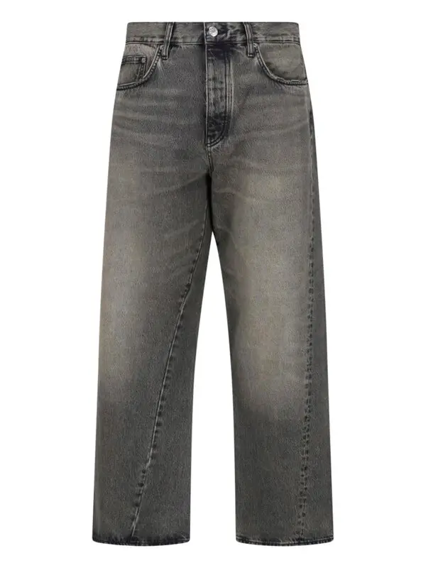 SUNFLOWER Wide-leg Jeans - Black