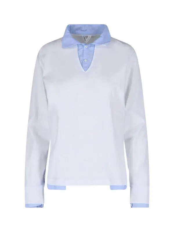 Gimaguas Light & Natural 100% Cotton Crewneck Sweater For - White