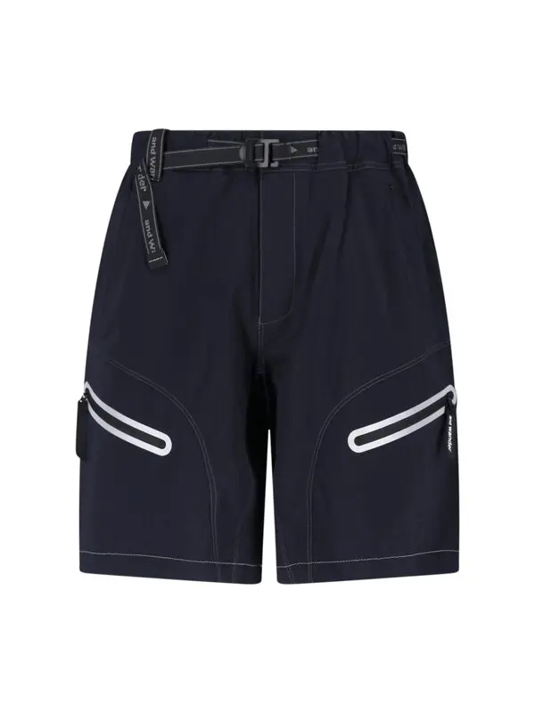 AND WANDER Technical Cargo Shorts With Belt