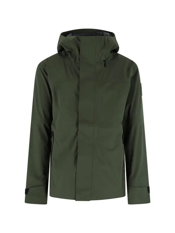 Canada Goose Hooded Waterproof Shell Jacket - Green