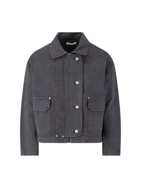 MFPEN Washed Canvas Organic Cotton Jacket - Grey