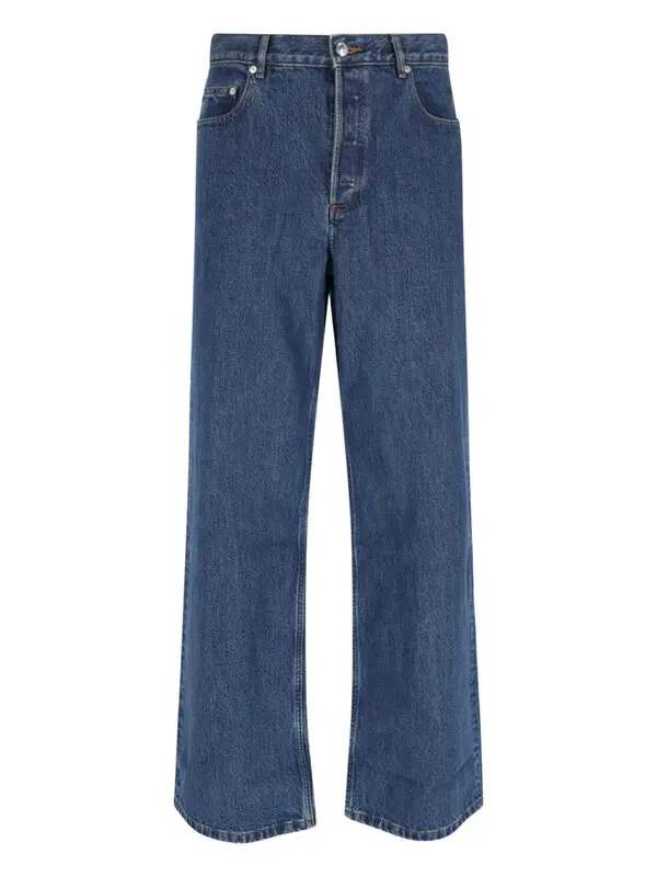 A.p.c. High-rise Wide-leg Jeans