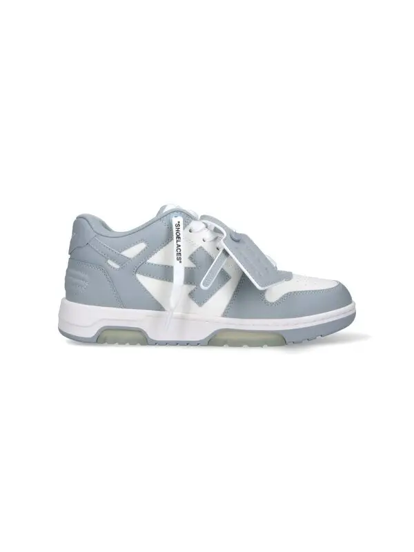 Off-White Low-top Sneakers With Zip Tie Detail