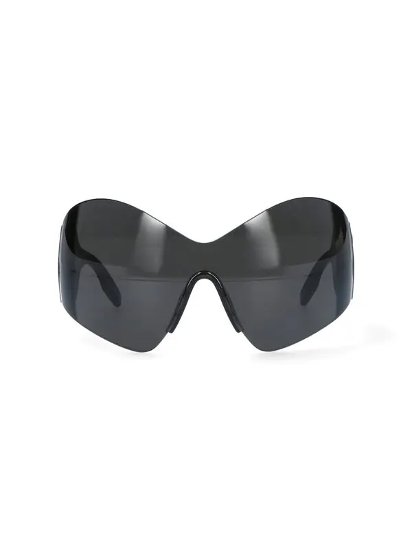 Balenciaga Statement Sunglasses - Black