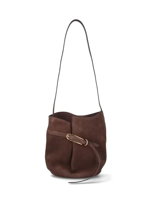 LIFFNER 100% Cow Suede Crossbody Bag