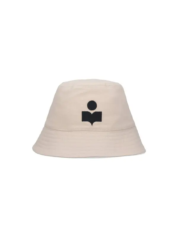 Isabel Marant Étoile Embroidered Cotton Sun Hat - White