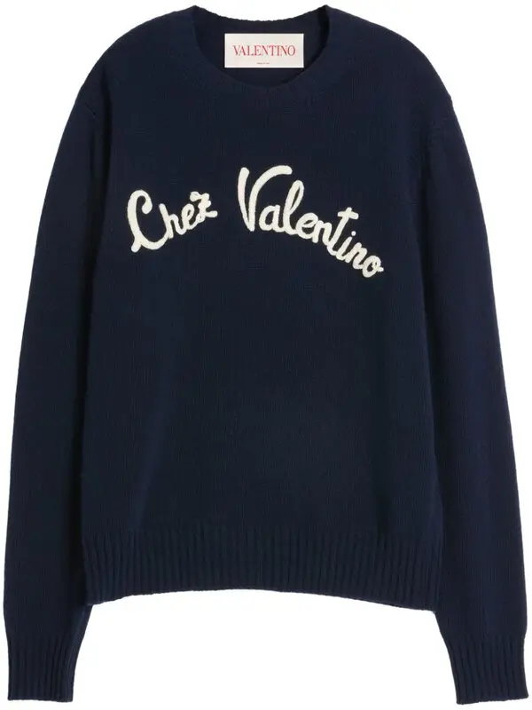 Valentino Garavani Chez Sweater Crew Neck