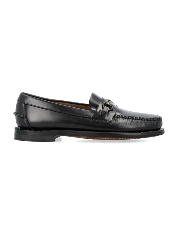 SEBAGO Leather Bit Loafer - Nero