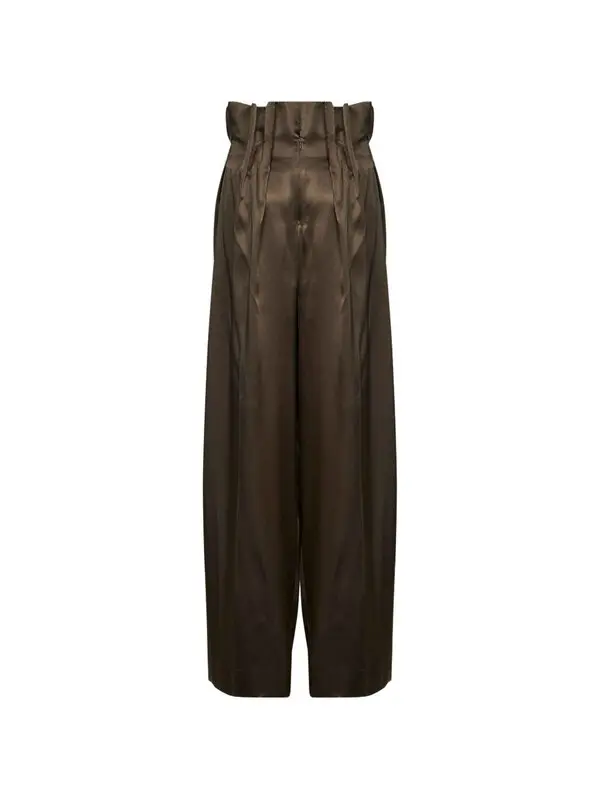 Khaite Kira Silk Trousers