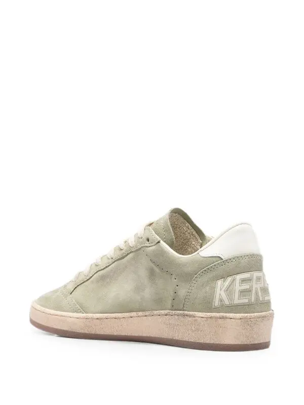 GOLDEN GOOSE Ball Star Suede Glitter Sneakers