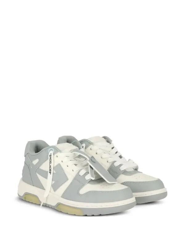 Off-White Out Of Office" Two Tone Leather Sneakers