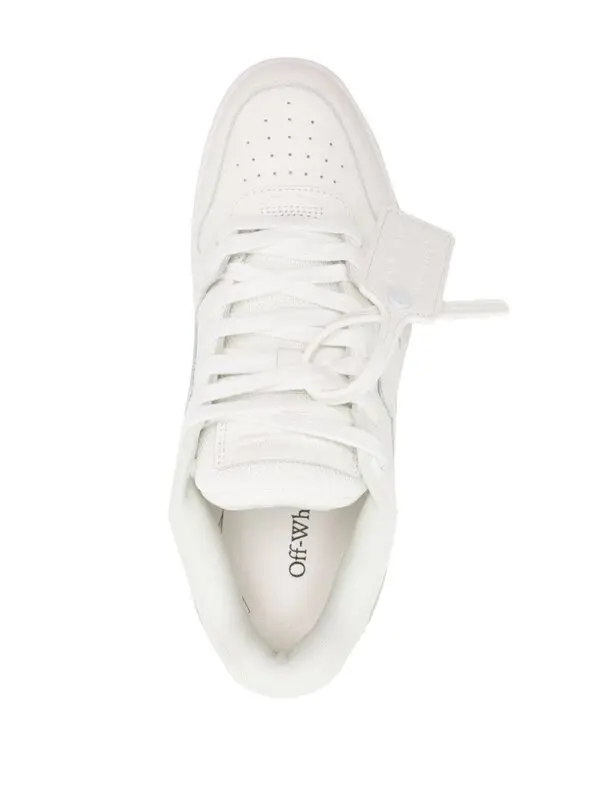 Off-White Out Of Office Leather Sneakers