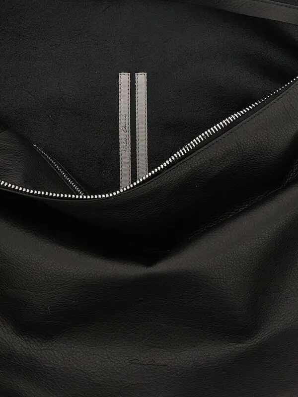 Rick Owens Gemini Leather Shoulder Bag