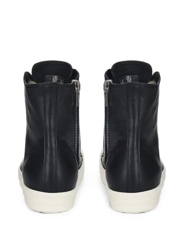 Rick Owens Jumbolace Leather Sneakers