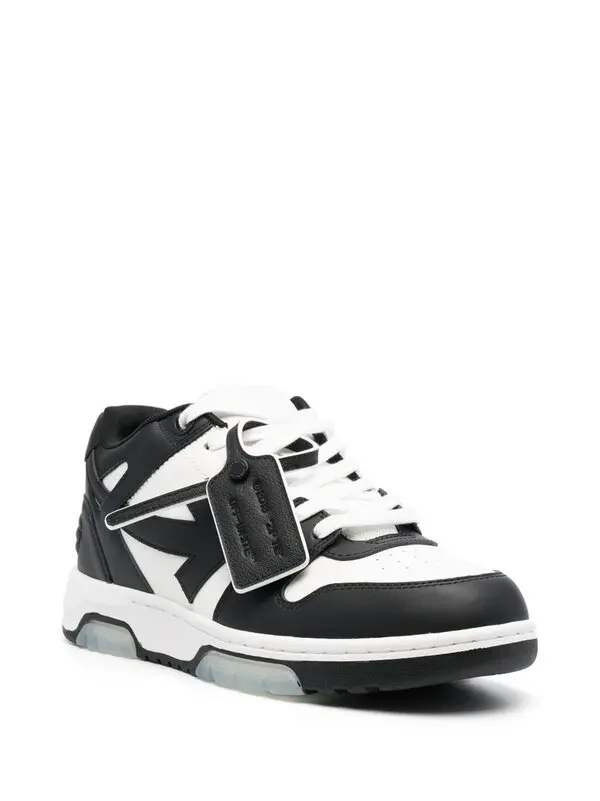 Off-White Out Of Office Leather Sneakers