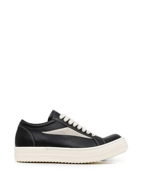 Rick Owens Leather Sneakers