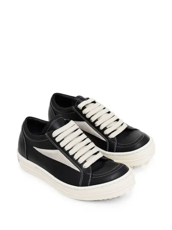 Rick Owens Leather Sneakers