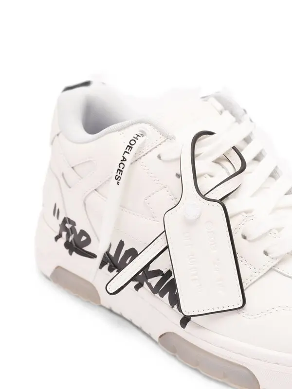 Off-White Out Of Office Leather Sneakers