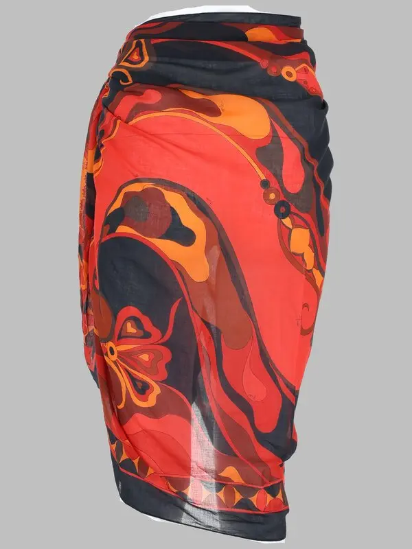 Emilio Pucci Pareo In Stampa "orchidee