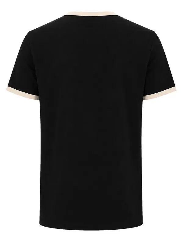 Moncler Cotton T-shirt With Logo - Black