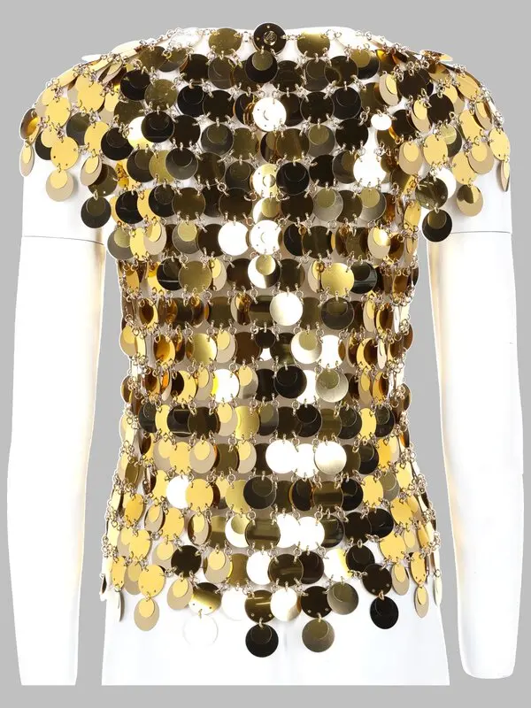 Rabanne The Sparkle Disc Top