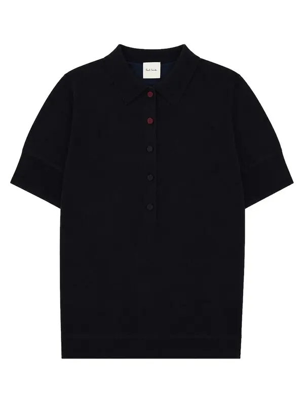 Paul Smith Maglia Polo In Lana Merino