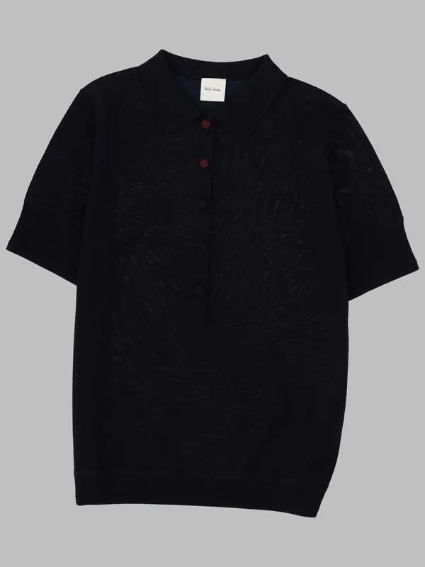 Paul Smith Maglia Polo In Lana Merino