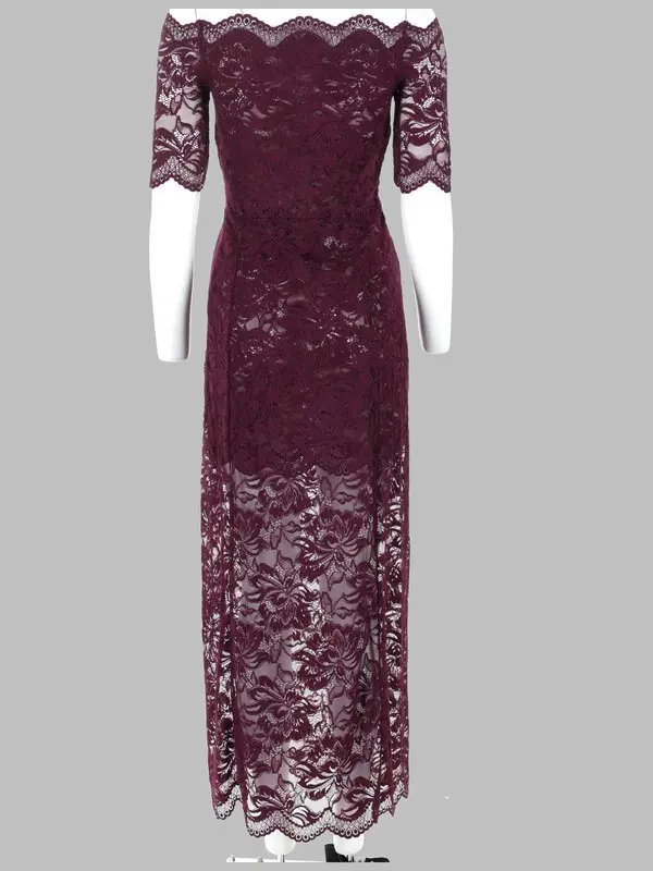 Rabanne Layered Lace Midi Dress