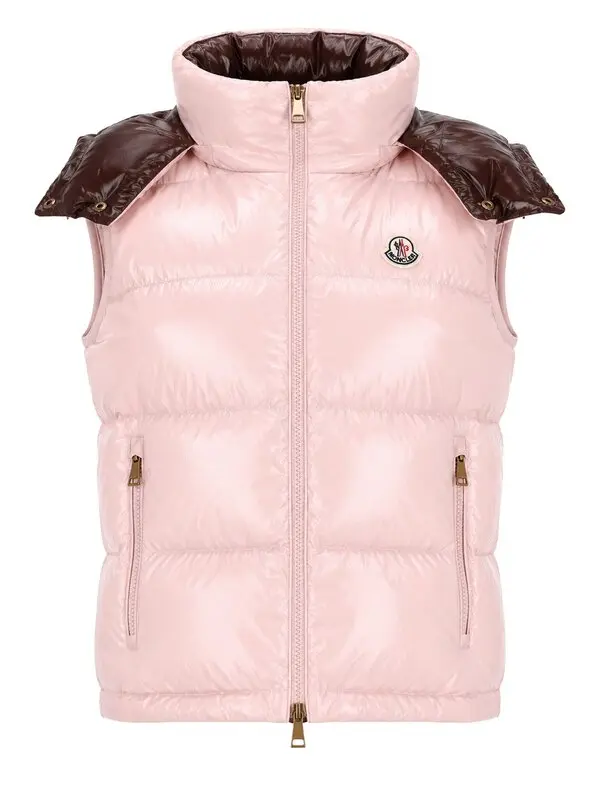 Moncler Piumino Smanicato Niverolle - Pink