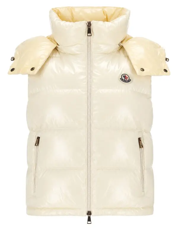 Moncler Piumino Smanicato "niverolle - Ivory