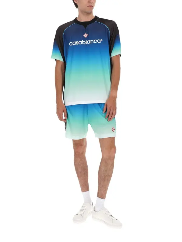 Casablanca Football T-shirt With Logo