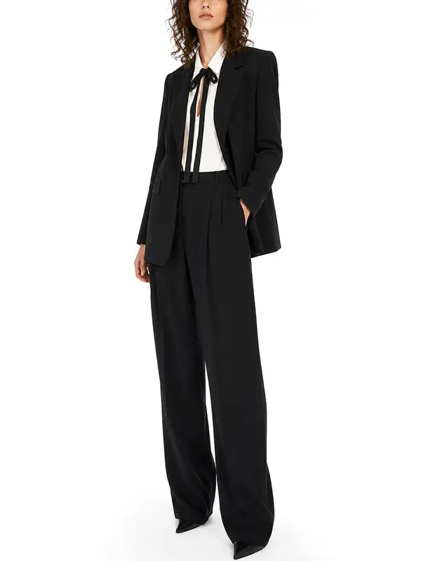Max Mara Blazer Monopetto In Cady