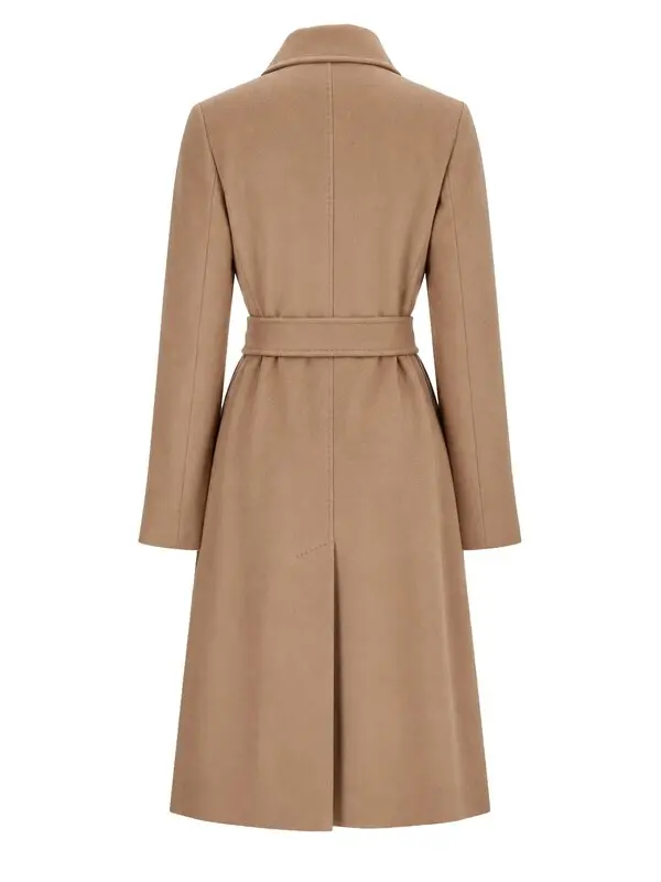 Max Mara Wool Robe Coat - Beige