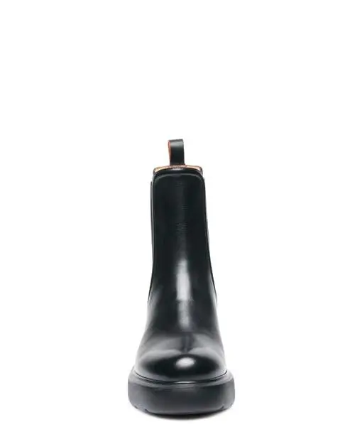 Santoni Leather Easy Ankle Boot