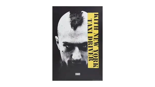 Kith X Taxi Driver Travis Bickle Poster - Multicolor