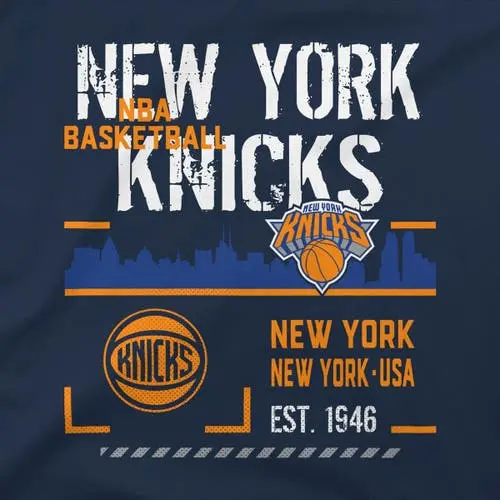 STADIUM ESSENTIALS New York Knicks Hideout Boxy T-shirt