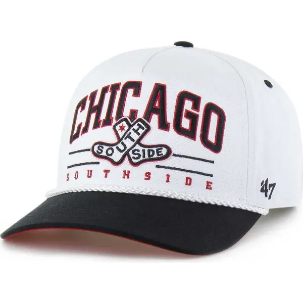 '47 Chicago Sox City Connect Roscoe Rope Hitch Adjustable Hat
