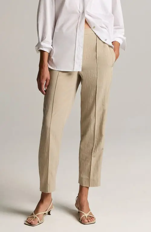 Vince Grace Side Stripe Pull-on Pants - Driftwood