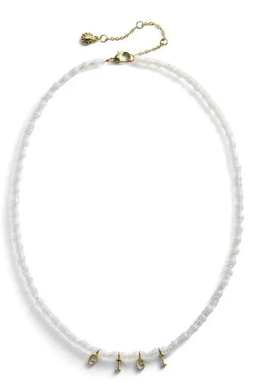 Baublebar Custom Dainty Beaded Necklace