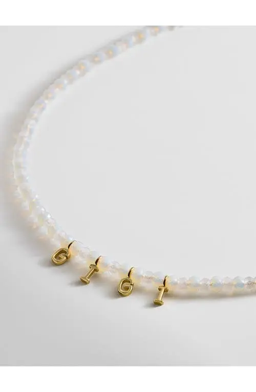 Baublebar Custom Dainty Beaded Necklace