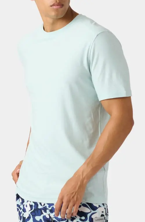 LEGENDS Aire Performance Crewneck T-shirt - Cloud Blue Heather
