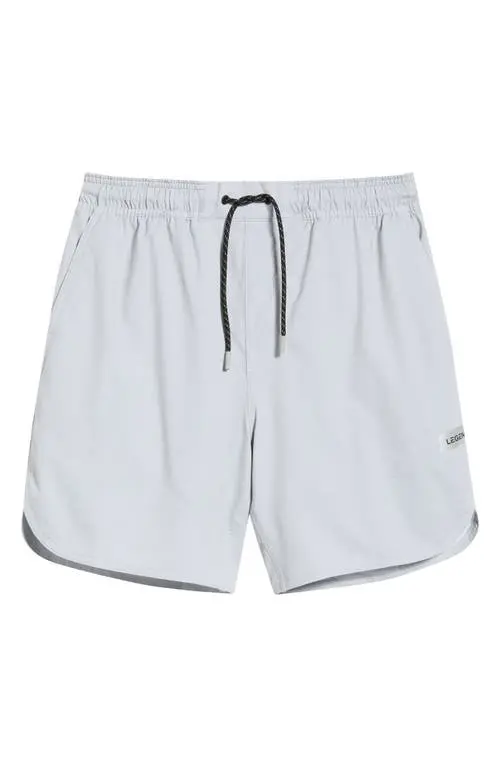 LEGENDS Luka 7-inch Lined Performance Shorts - Charcoal Gray