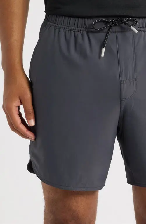 LEGENDS Luka 7-inch Lined Performance Shorts - Charcoal Gray