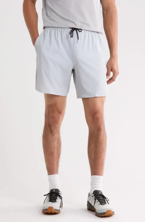 LEGENDS 7-inch Lined Performance Shorts - Light Gray Heather