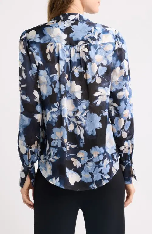 Anne Klein Floral Print Blouse