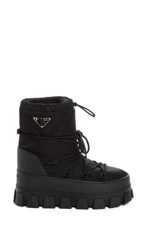 Prada Re-nylon Gabardine Après Ski Boot