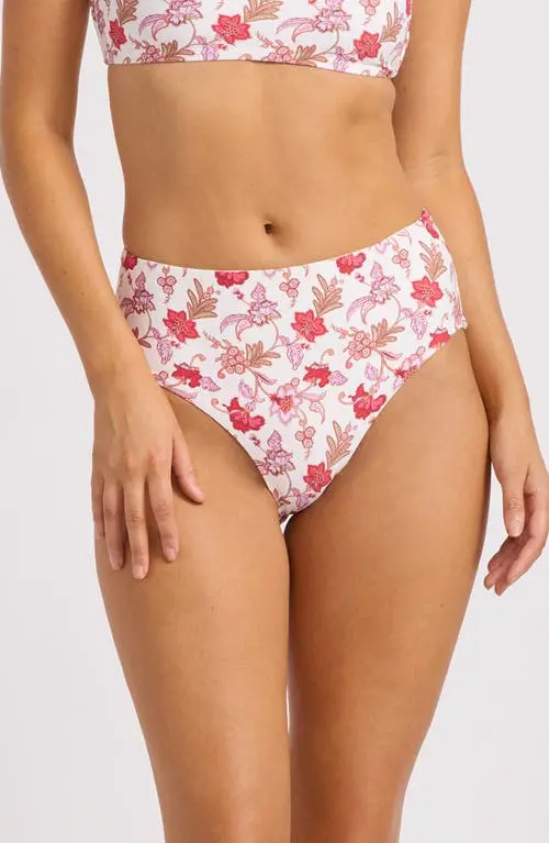 Seafolly Floral High Waist Bikini Bottoms