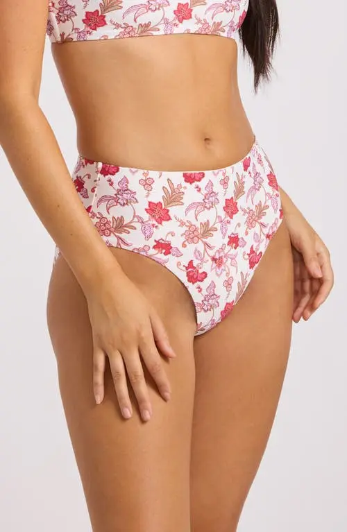 Seafolly Floral High Waist Bikini Bottoms